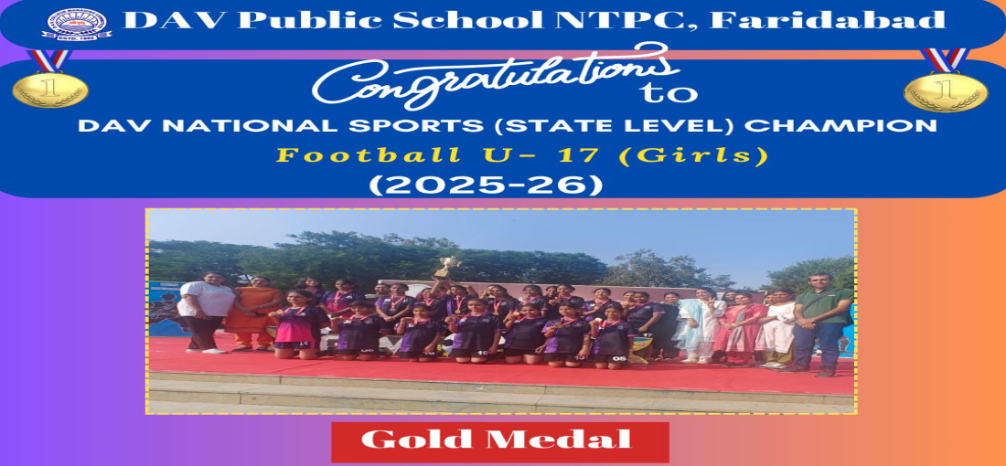 WELCOME TO DAV NTPC, FARIDABAD