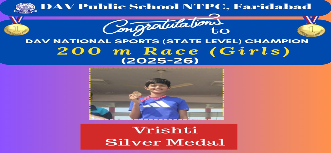 WELCOME TO DAV NTPC, FARIDABAD