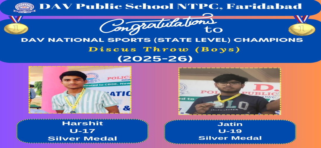 WELCOME TO DAV NTPC, FARIDABAD